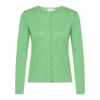 Saint Tropez Cardigan - Femme - Pulls - Vert - Taille: 46 FR