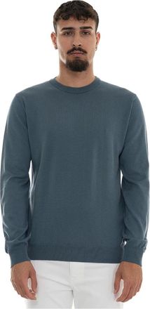 Woolrich Homme, Pulls, Bleu, Taille: 2XL Pull ras du cou