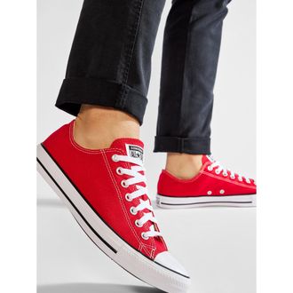 Converse Sneakers aus Stoff Converse Chuck Taylor All Star Ox M9696C Rot