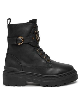 Pinko Schn&uuml;rstiefeletten Mia 07 SD0147 P001 Schwarz