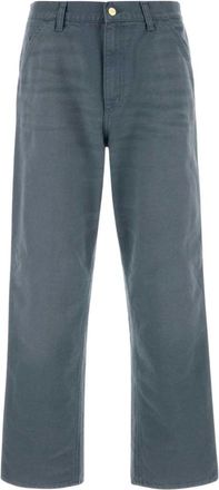 Carhartt Work in Progress Homme, Pantalons, Bleu, Taille: W34 Single Knee Pant