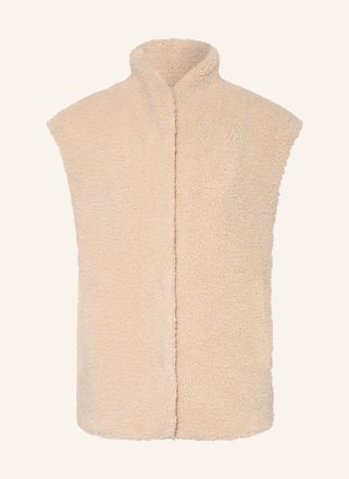 Fuchs Schmitt Fuchs Schmitt Teddyfell-Weste weiss