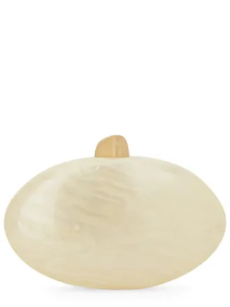 Cult Gaia Womens Clutch Eviana Ivory Acrylic Bags