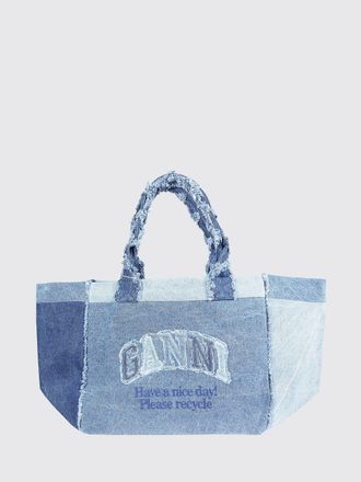 Ganni Sac Cabas Femme couleur Bleu