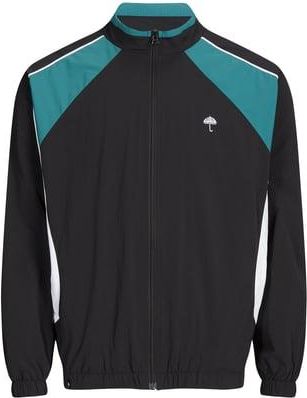 H&eacute;las. Veste ample &agrave; col montant