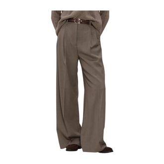 Filippa K Darcey Wollhose - - Trousers - Damen - Grau - L