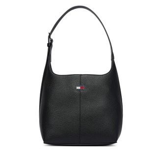 Tommy Jeans Handtasche Tommy Jeans Tjw City Bucket AW0AW19062 Schwarz