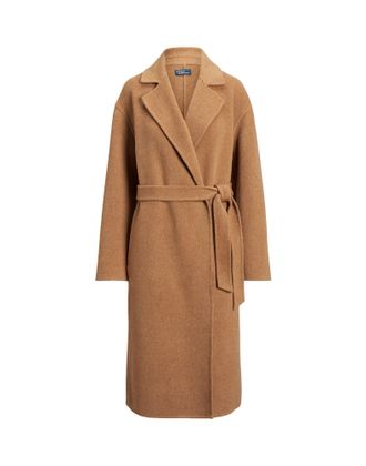 Ralph Lauren WOOL-BLEND WRAP COAT
