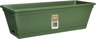 ELHO Elho Florus Mediterran Balcony Trough 50 - Gr&uuml;n - &Oslash; 49 x B x H 0 cm - Balkon - 100% recycelt