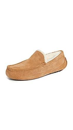 UGG Homme Ascot Slip on Slipper, Noisette, 42 EU