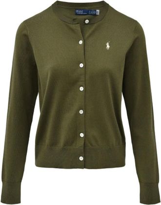 Polo Ralph Lauren Femme, Pulls, Vert, Taille: 38 FR Cardigan