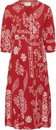 Cream Femme, Robes, Rouge, Taille: 38 FR Robe Chemise