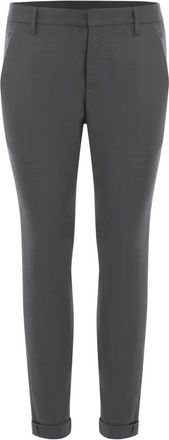 Dondup Homme, Pantalons, Gris, Taille: W40 Pantalon de flanelle coupe slim Gaubert