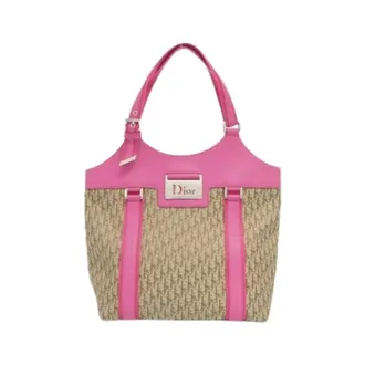 Dior Sac bandouli&egrave;re en toile et cuir Pre-owned - Femme - Pre-owned - Multicolore - Taille: ONE Size