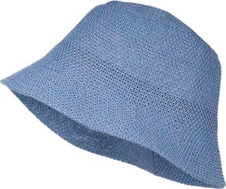 styleBREAKER Hut Fischerhut aus Papierstroh - Knautschhut