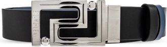 Versace Homme, Accessoires, Noir, Taille: 110 CM Ceinture Réversible
