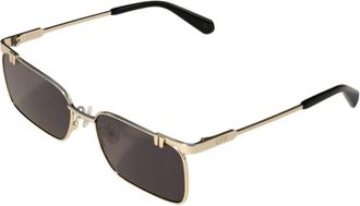 Off-white unisex, Accessoires, Jaune, Taille: 59 MM Miami Lunettes de soleil