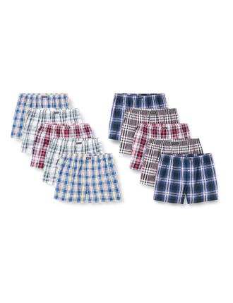 Lower East American Boxershorts Herren 10 Pack I 6 Pack aus 100% Baumwolle - Unterw&auml;sche Herren Unterhosen f&uuml;r M&auml;nner, Unterhosen Herren Boxershorts Herren Baumw