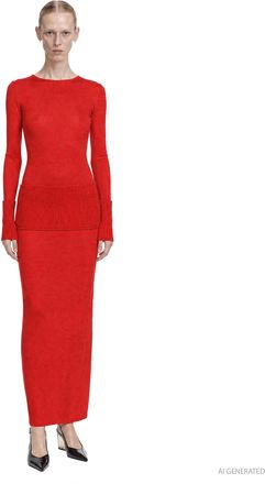 Alaia Merino Bodycon Dress