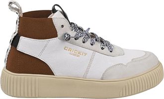Crickit High-Top Sneaker - Sneaker REBEKA - Gr. 39 (EU) - in Wei&szlig; - f&uuml;r Damen