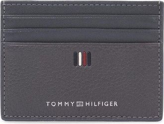 Tommy Hilfiger Kreditkartenetui Th Central Cc Holder AM0AM11858 Grau