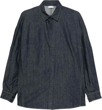 Dries Van Noten Femme, Blouses et Chemises, Bleu, Taille: 42 FR Chemises