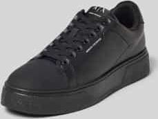 A|X Armani Exchange Sneaker aus Leder-Mix mit Logo-Detail Modell Lion