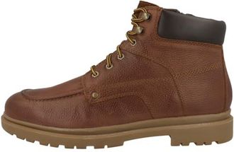 Geox Homme U Andalo Bateau à cheville, Cognac,46 EU