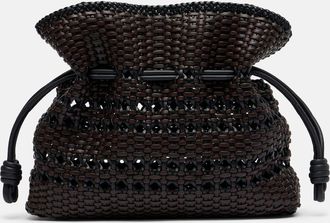 Loewe Clutch Flamenco Medium aus Leder