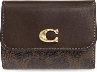 Coach Femme, Accessoires, Brun, Taille: ONE Size Portefeuille Essentiel Porte-Cartes