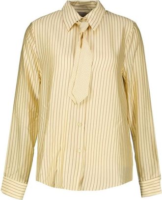 Am&eacute;lie & Am&eacute;lie Femme, Blouses et Chemises, Jaune, Taille: 42 FR Fabiola Blouse