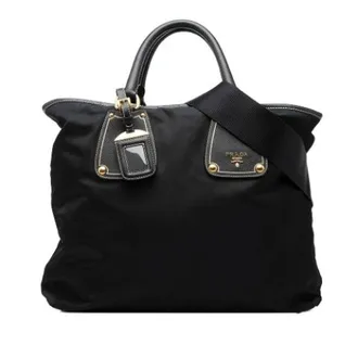 Prada Pre-owned Nylon sacs-prada - Femme - Pre-owned - Noir - Taille: ONE Size