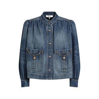 Chlo&eacute; Damen, Jacken, Blau, SGr&ouml;&szlig;e