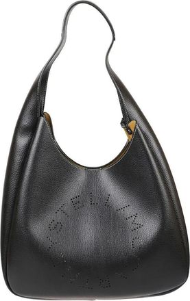 Stella McCartney Stella McCartney Hobo Bags - Shoulder Bag With Textured Exterior - Gr. unisize - in Schwarz - für Damen