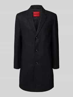 HUGO BOSS Regular Fit Mantel aus Woll-Mix Mosdell MALTE