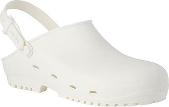 reposa Safe Sabots sanitaire, Chaussures hygi&eacute;niques en Type Sabot, polym&egrave;re Antistatique Naturel, sans Latex, Confortable, Tige ferm&eacute;e, Trous lat&eacute;raux, Seme