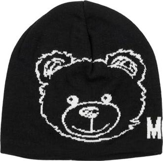 Moschino Femme Teddy Bear Bonnet Black