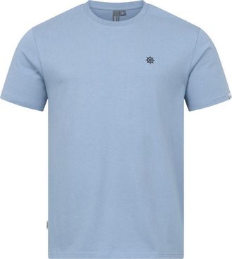 Ragwear T-Shirt Samms H Gots YOUMODO Kurz&auml;rmliges Shirt mit Kapit&auml;n-Stickerei