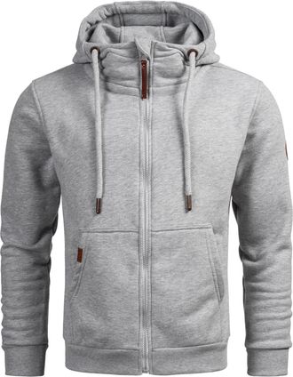 Alessandro Salvarini Herren Sweatjacke AS292 mit Kapuze & Rei&szlig;verschluss