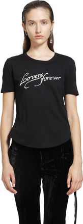 Ann Demeulemeester Floor Lovers Forever Micro T-Shirt