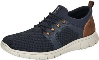 Rieker Mens Slip on Trainers B7796, Bleu, 40 EU