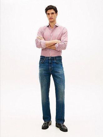 Tommy Hilfiger Jean droit Dover coupe standard &agrave; moustaches