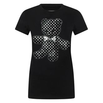 Philipp Plein Femme, Tops, Noir, Taille: 40 FR T-Chemises