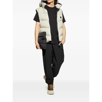 Moncler Logo-Embroidered Cotton T-Shirt - Black