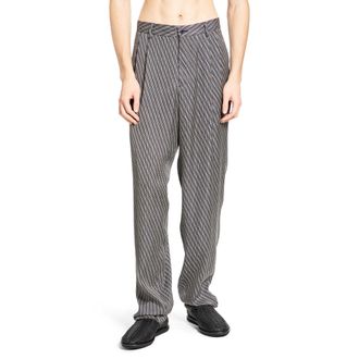 Giorgio Armani Diagonal Printed Trousers