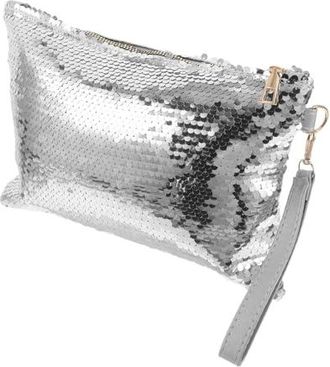 BESPORTBLE Pochette de Soir&eacute;e Vintage Argent&eacute;e &agrave; Sequins Mini Paquet &agrave; Main pour Femmes Paquet de Soir&eacute;e Formel pour Mariage et D&icirc;ner Pochette &Eacute;l&eacute;gante Scintilla