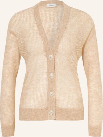Maerz Maerz Muenchen Strickjacke Mit Alpaka beige