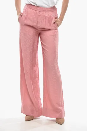 Stella McCartney Palazzo-Hose Aus Seidenmischjacquard Stella McCartney