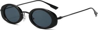 Generic Lunettes De Soleil &Agrave; Monture Fine For Hommes Et Femmes, Id&eacute;ales For Les Vacances, Activit&eacute;s Plein Air Trajets Quotidiens(Black)