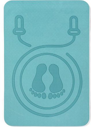 Generico Springseilmatte, 40 x 60 cm, Yogamatte f&uuml;r Fitnessstudio zu Hause, sto&szlig;absorbierend, Bodenschutz, rutschfest, ger&auml;uschhemmend, absorbiert St&ouml;&szlig;e des Se